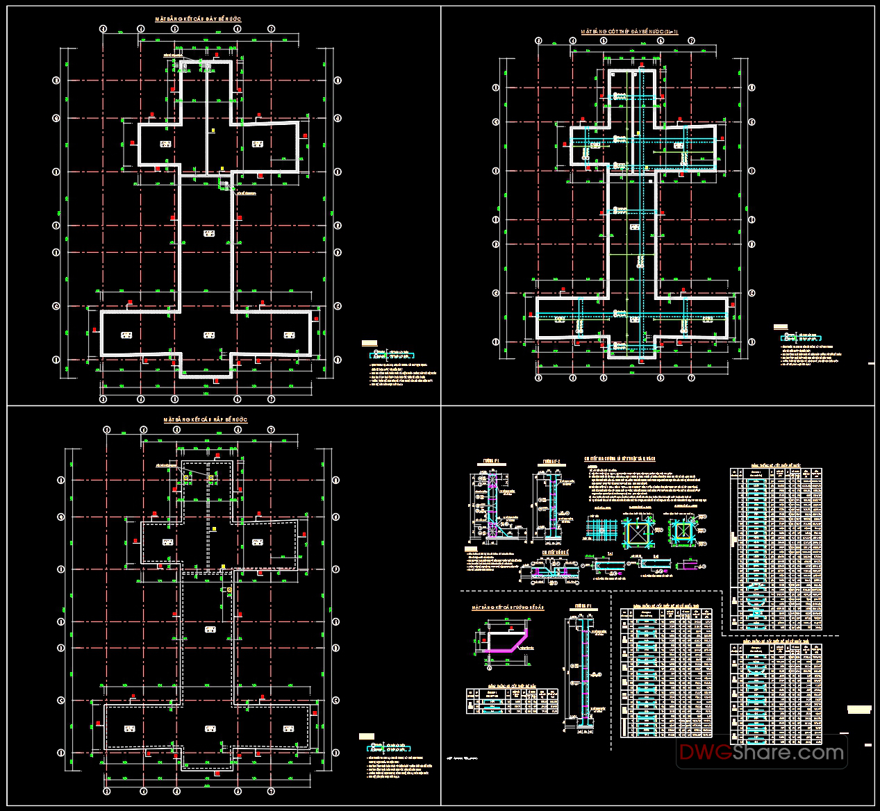 Full set of Shop Drawing drawings of high-rise, low-rise buildings, villas