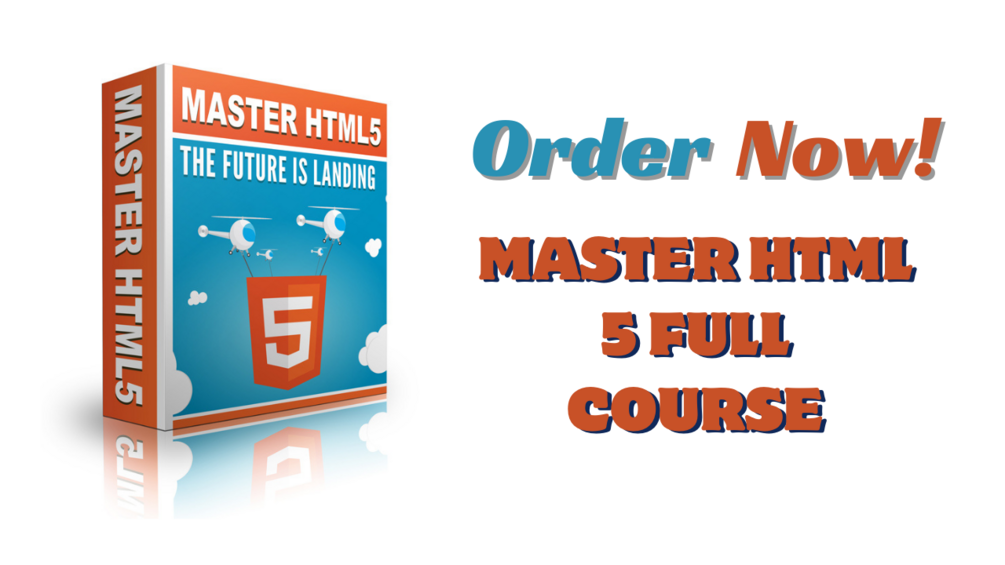 Master HTML 5 full course