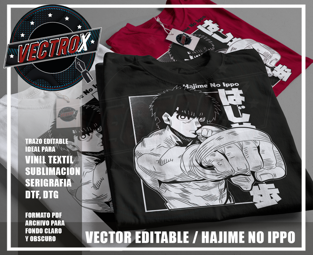 Vector Editable - Hajime No Ippo
