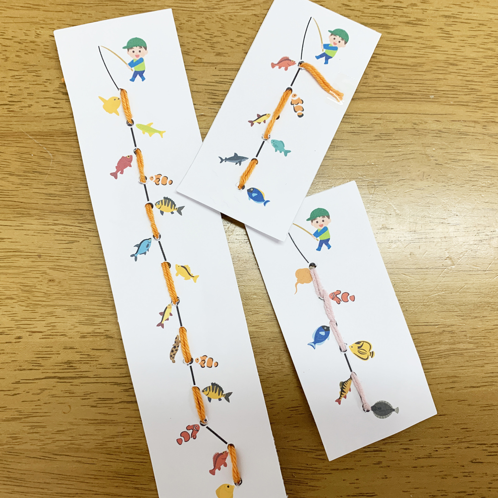 Sewing Activity Sheet : Fishing