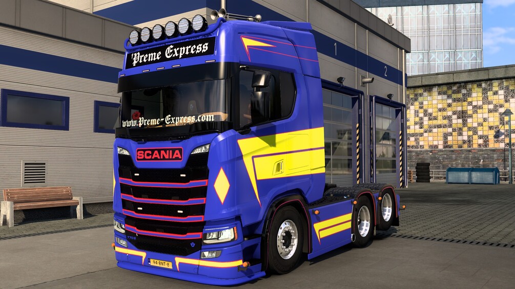 [ETS2]Scania S A.Nitteberg skin pack (6 versions incl. multicolor ...