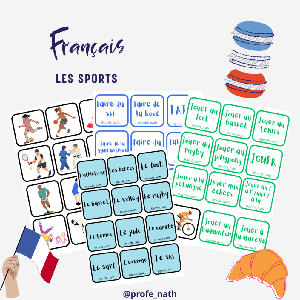 Les sports (faire/jouer)