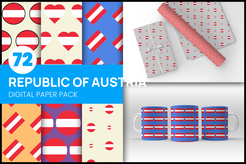 Republic of Austria Seamless Patterns