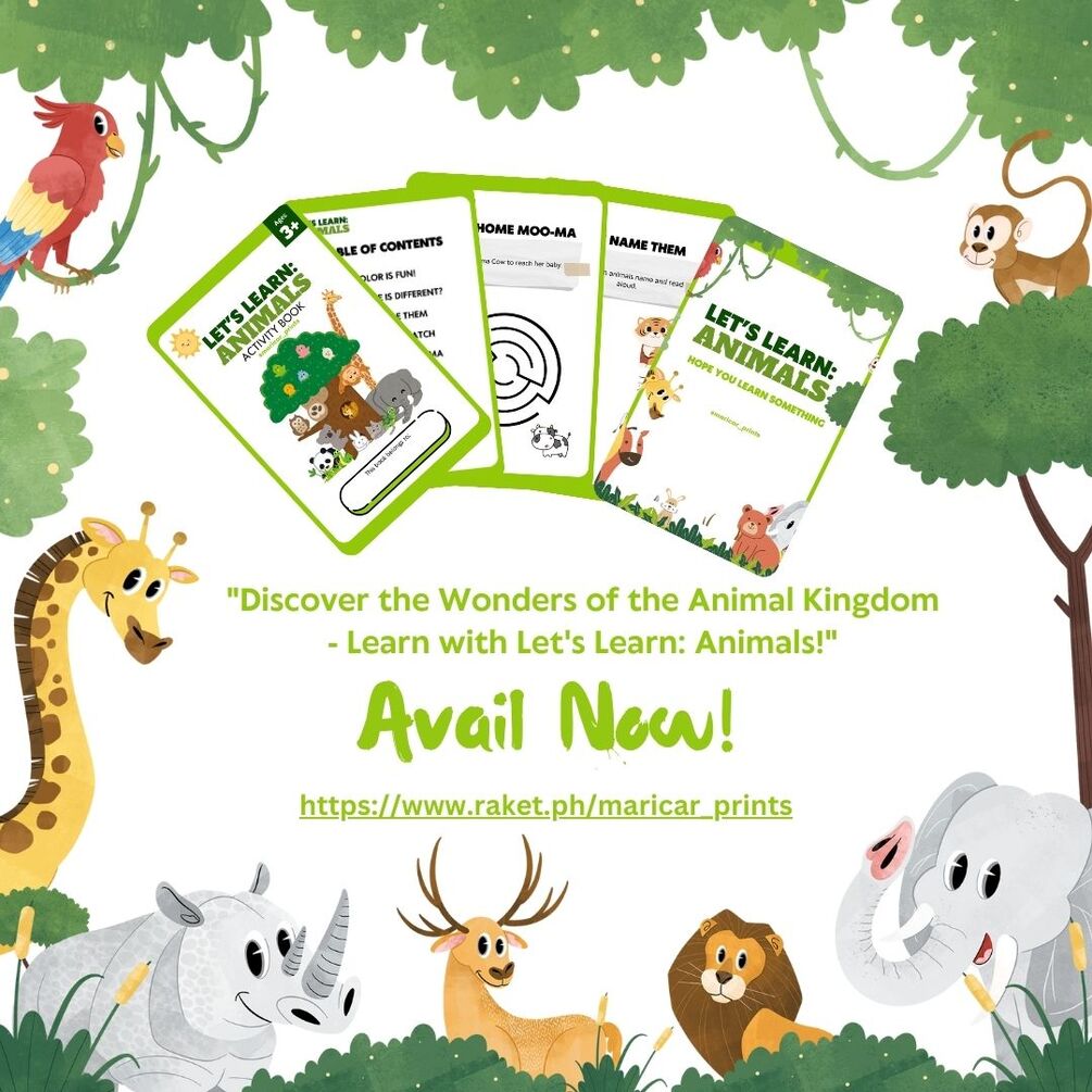 Let's Learn: Animals Activity Book