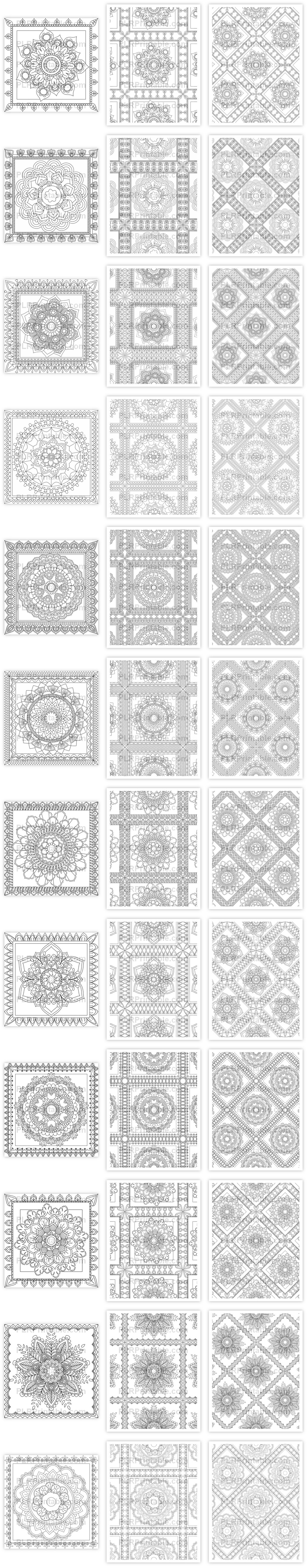 Deluxe Coloring Pack #3 with Commercial Use