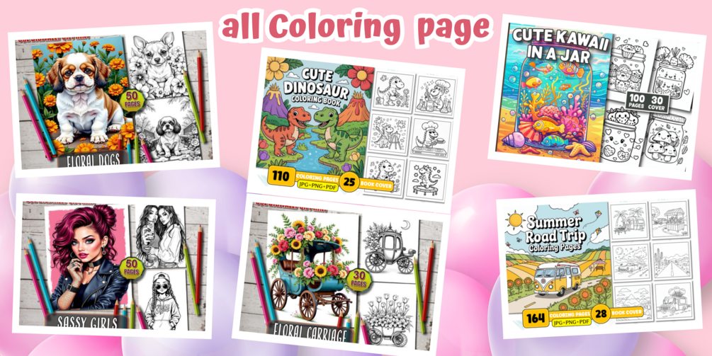 Ultimate Adult Coloring Book Bundle - 3000+ Printable Pages (Mandala ...