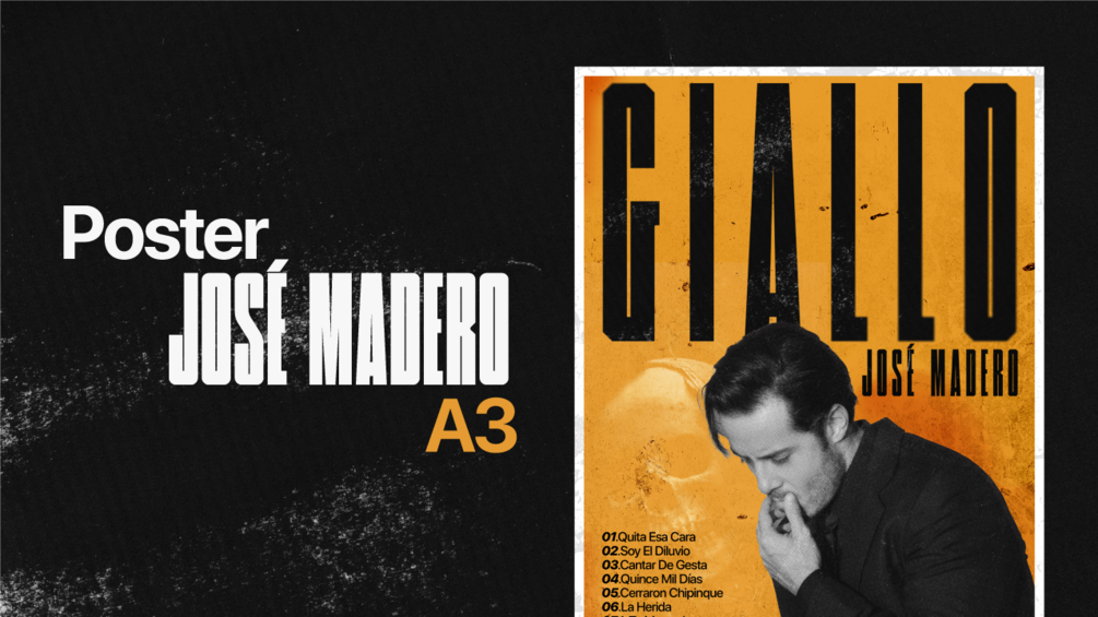 Poster Giallo - José Madero (Digital)