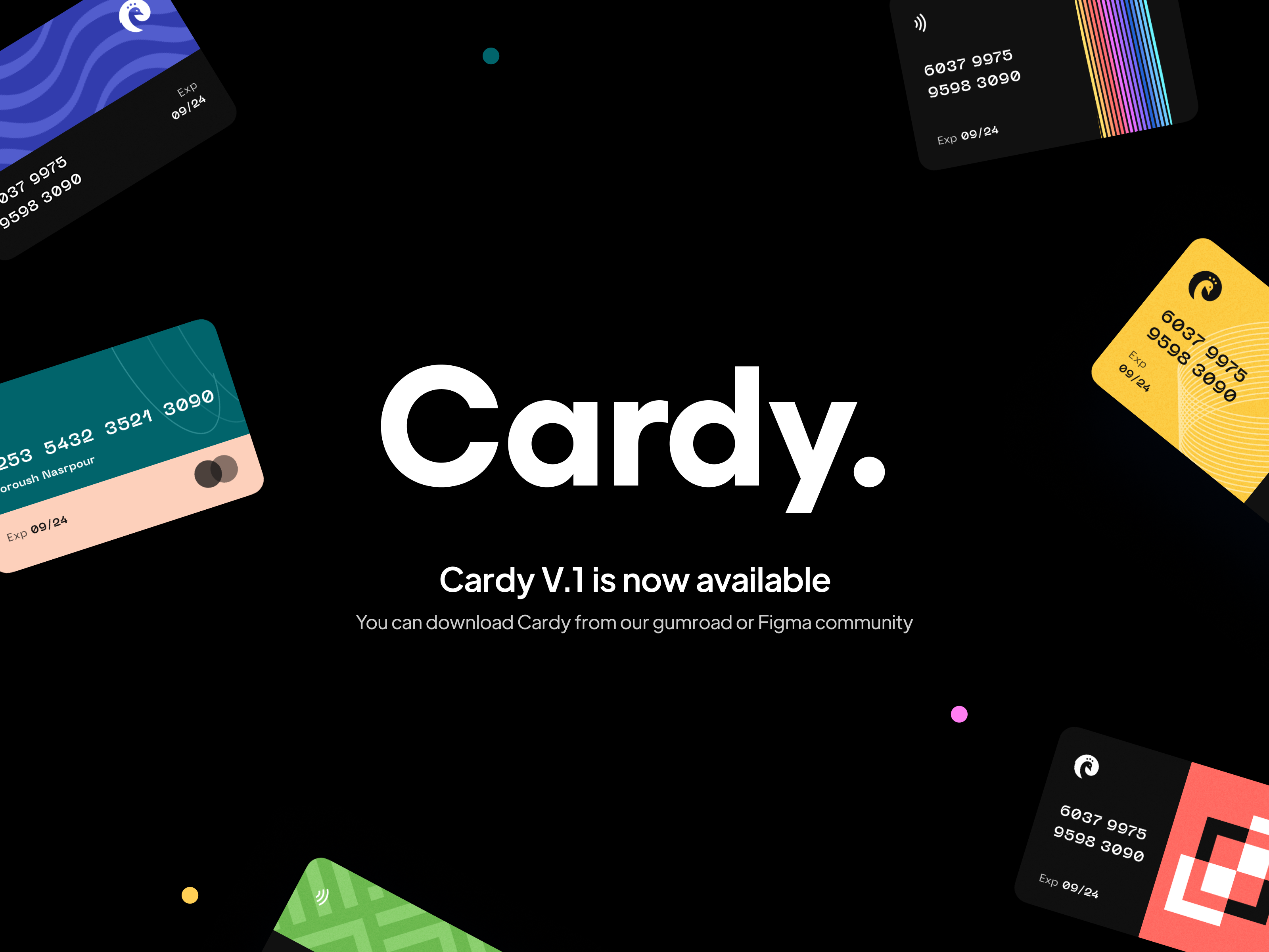 (FREE) 🎉 Introducing Cardy V2.0 | 50+ Bank cards - Piqo Studio