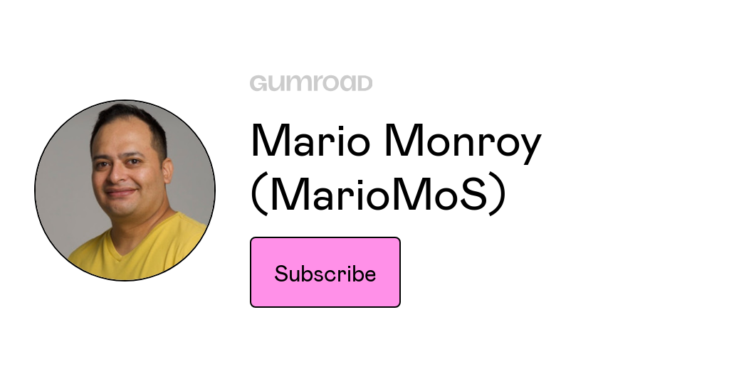 Mario Monroy (MarioMoS)