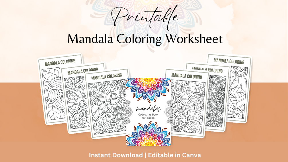 Mandala Coloring Worksheet