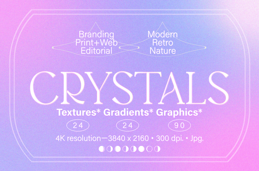 Crystals - Textures - Gradients - Graphics