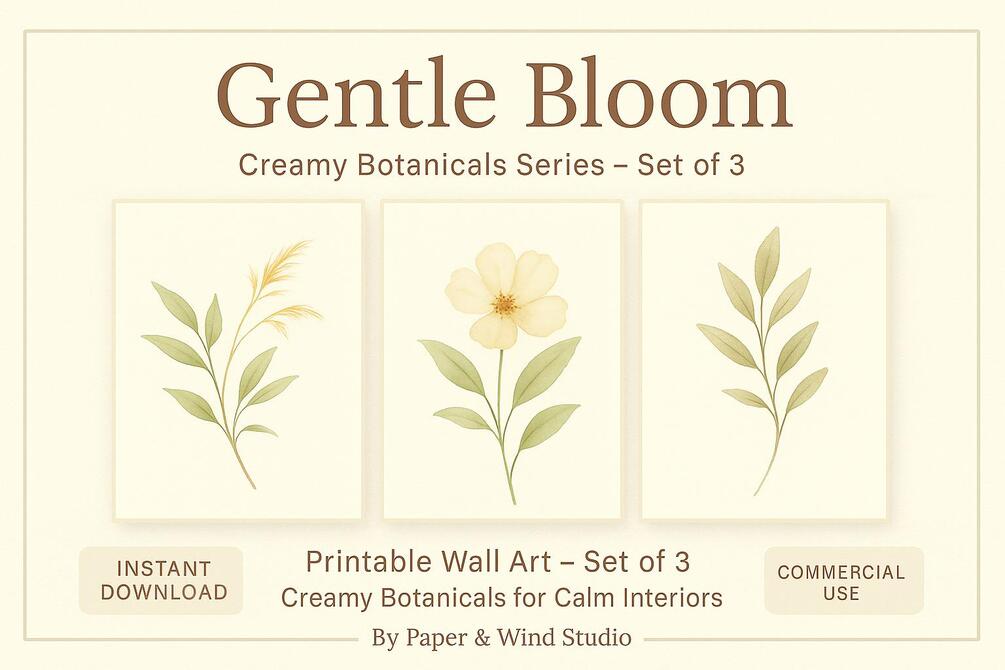 Creamy Botanicals No.1 – Gentle Bloom