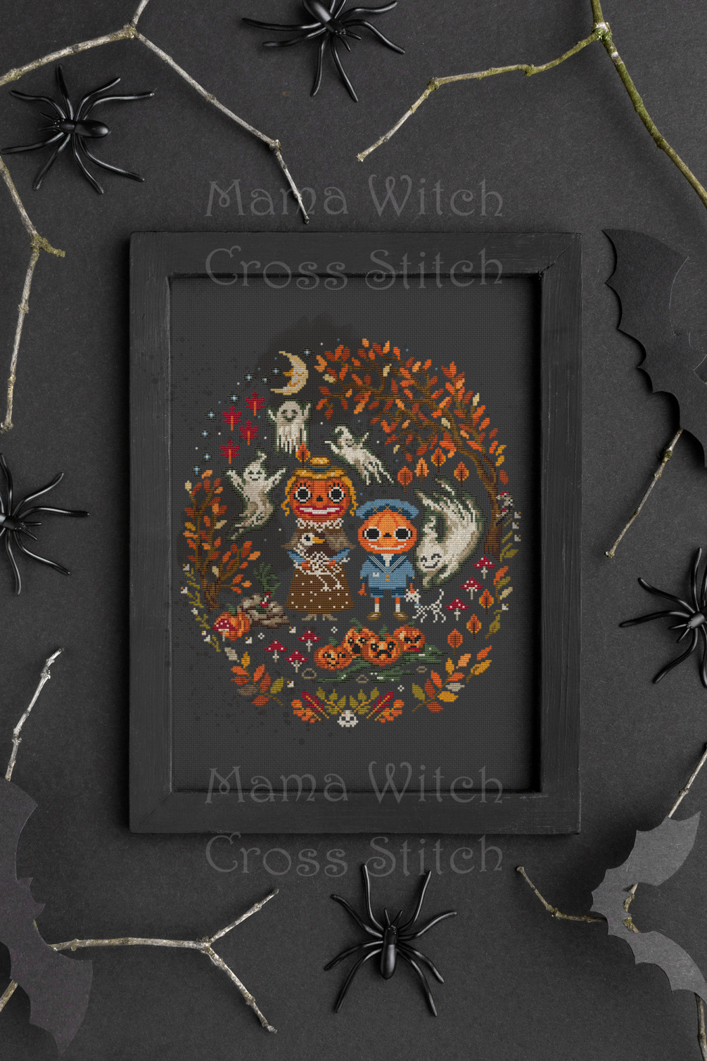 WICKED SIBLINGS cross stitch pattern