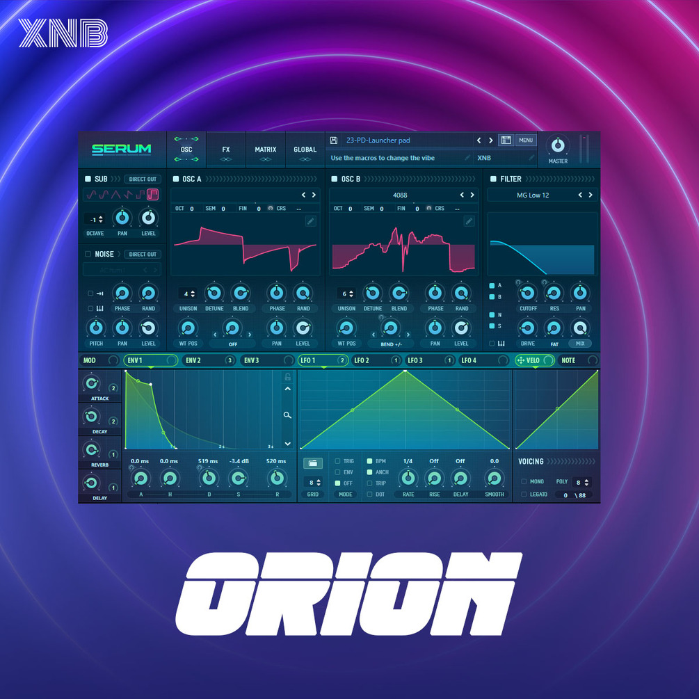 SERUM Orion V2 - 230 Presets