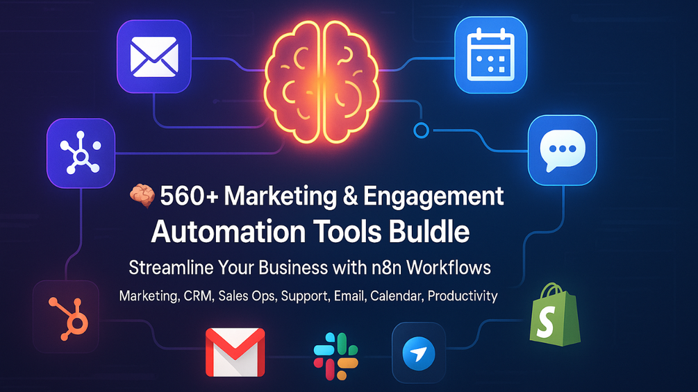 555+ n8n Marketing & Engagement Automation Workflows – With Bonus tools ...