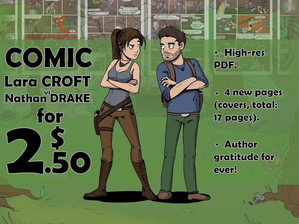 Nathan Drake X Lara Croft Fanfiction