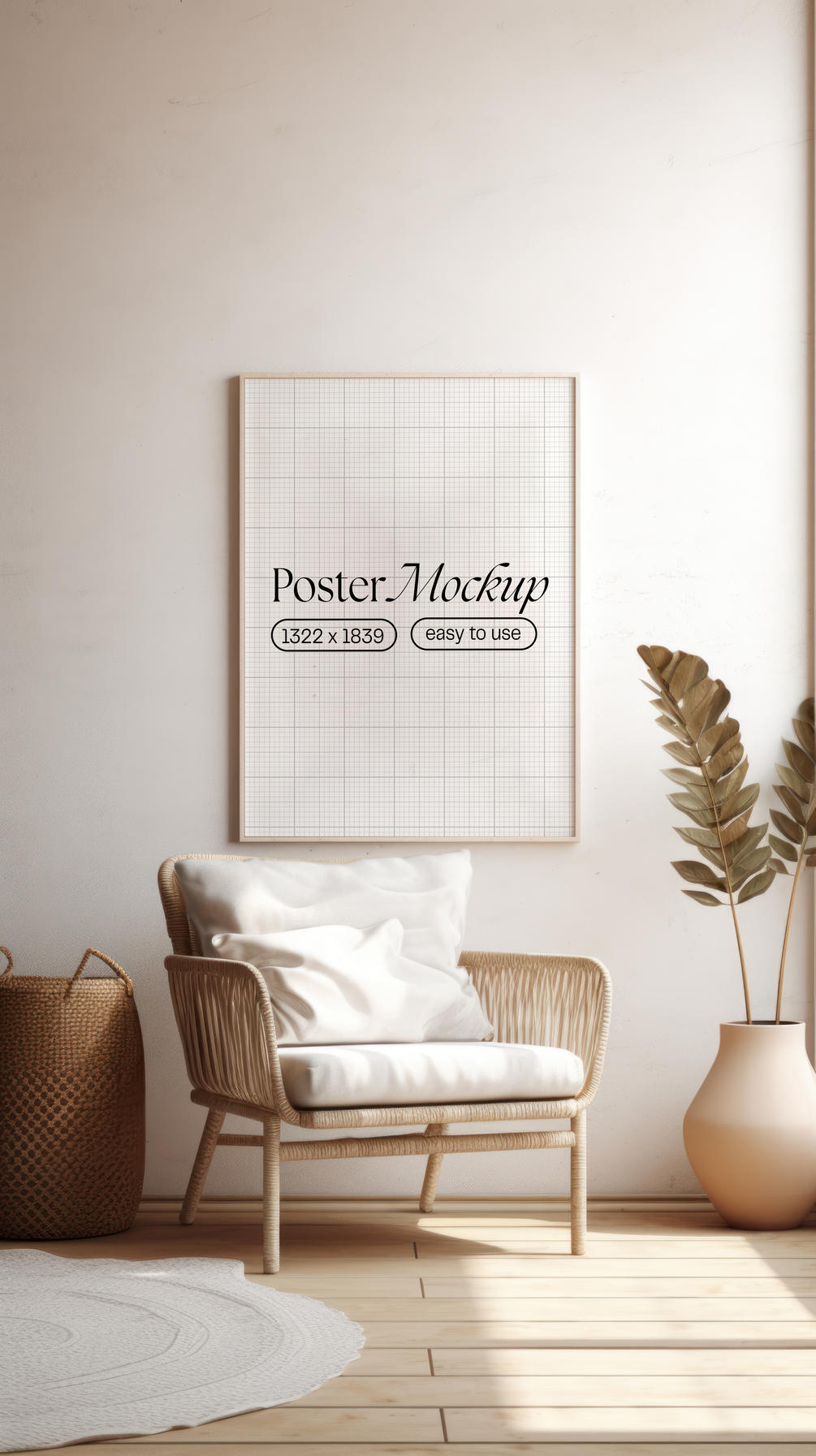Aesthetic Poster Mockup / #429