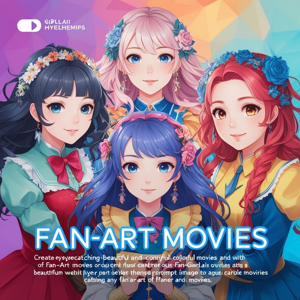 Captivating and Colorful AI-Generated Fan-Art Movie Artwork