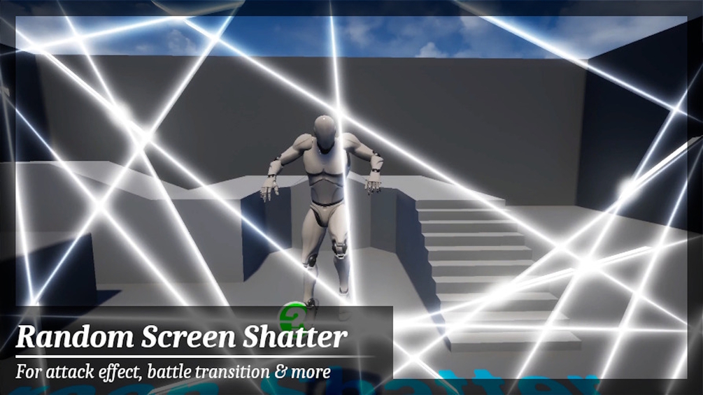 Random Screen Shatter (Unreal Engine)