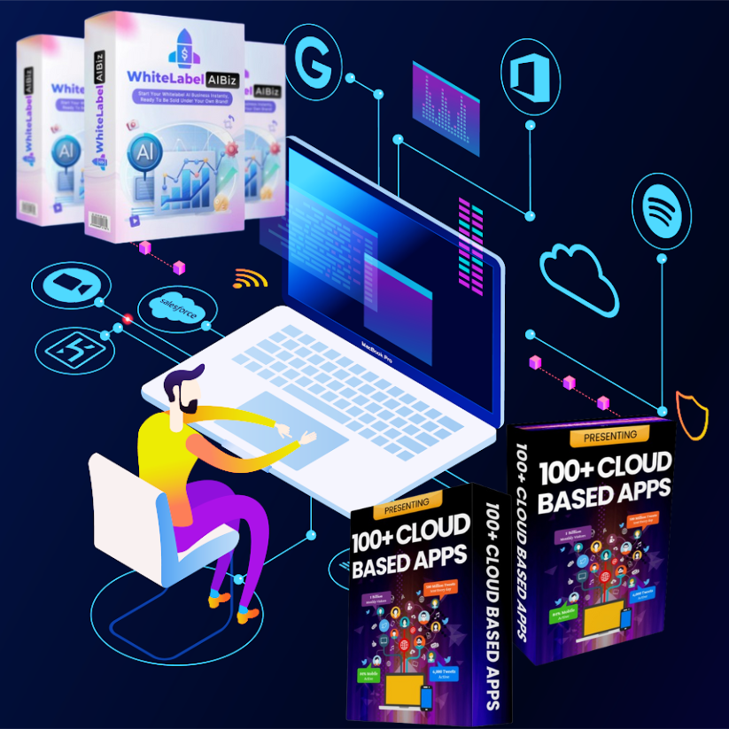 100+ Cloud-Based Apps & Software Bundle with Resellers License for Digital Marketers (White ...