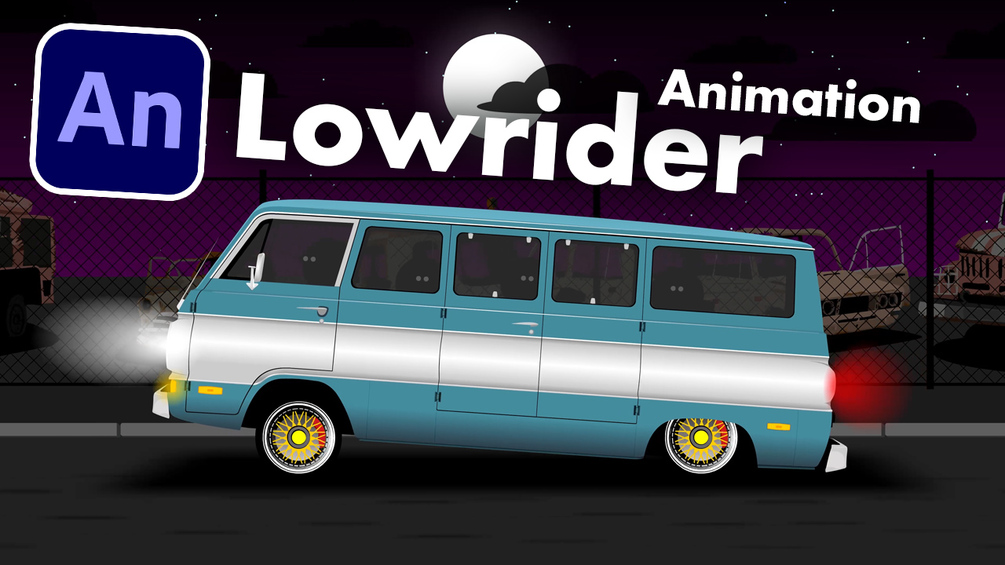 A Lowrider Car Animation Tutorial in Adobe Animate