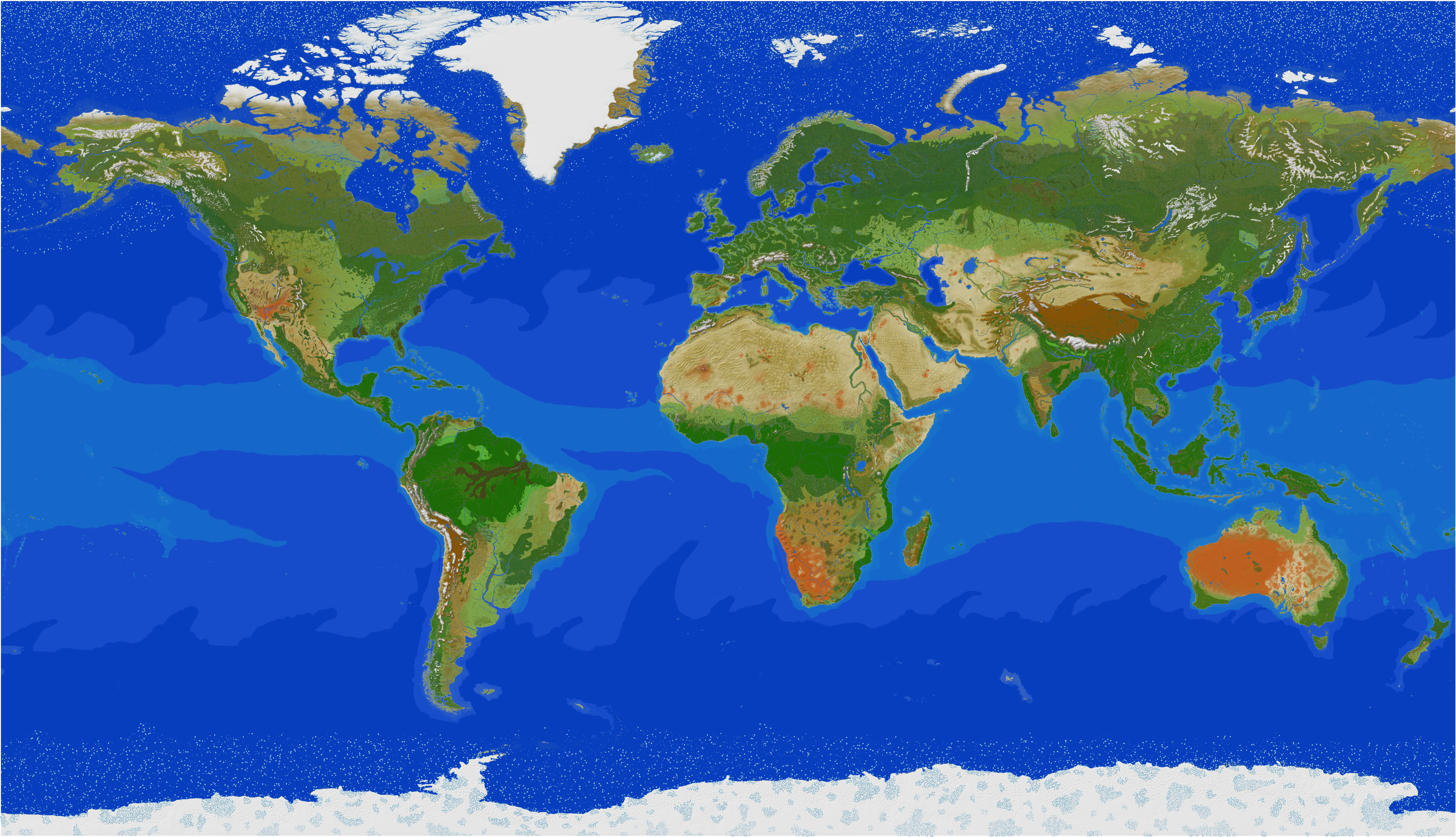 Earth 867 Unique biomes - Multiple sizes up to 1:300 scale! - 1.21.4+