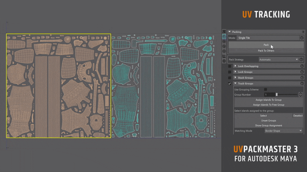 UVPackmaster 3 PRO for Maya