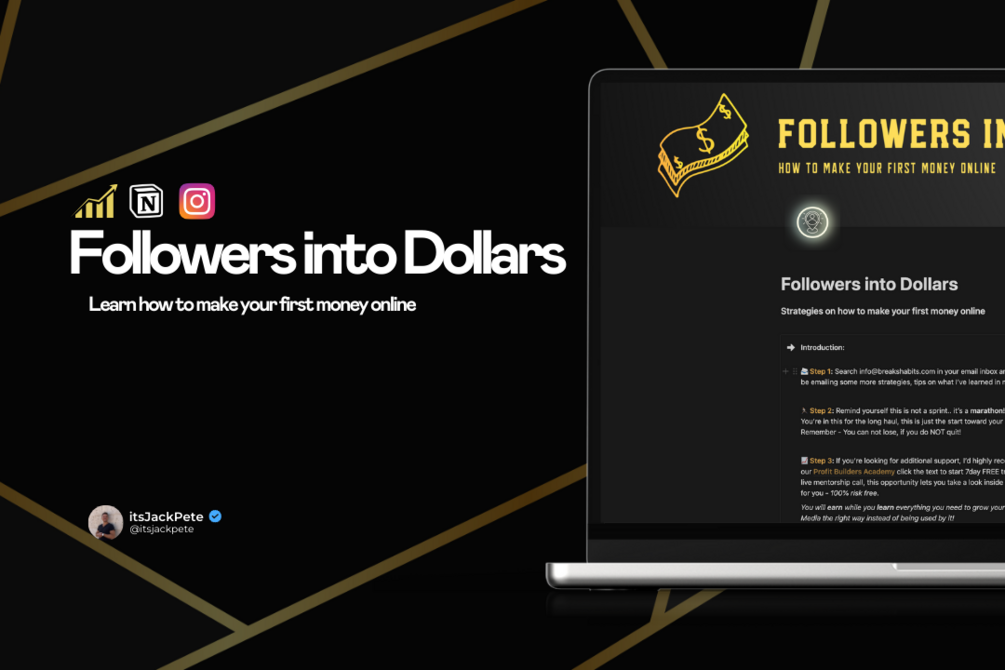 Followers into Dollars