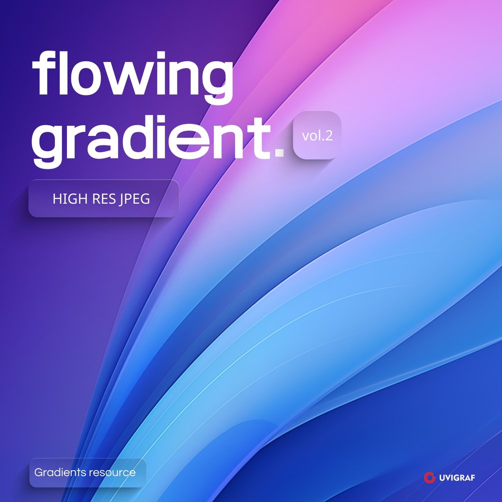 Flowing Gradient – Modern & Abstract Gradient Design | g1.11