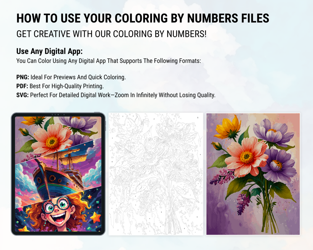 3 Color By numbers, Free Coloring, Free Downloads, Coloring Pages, # ...