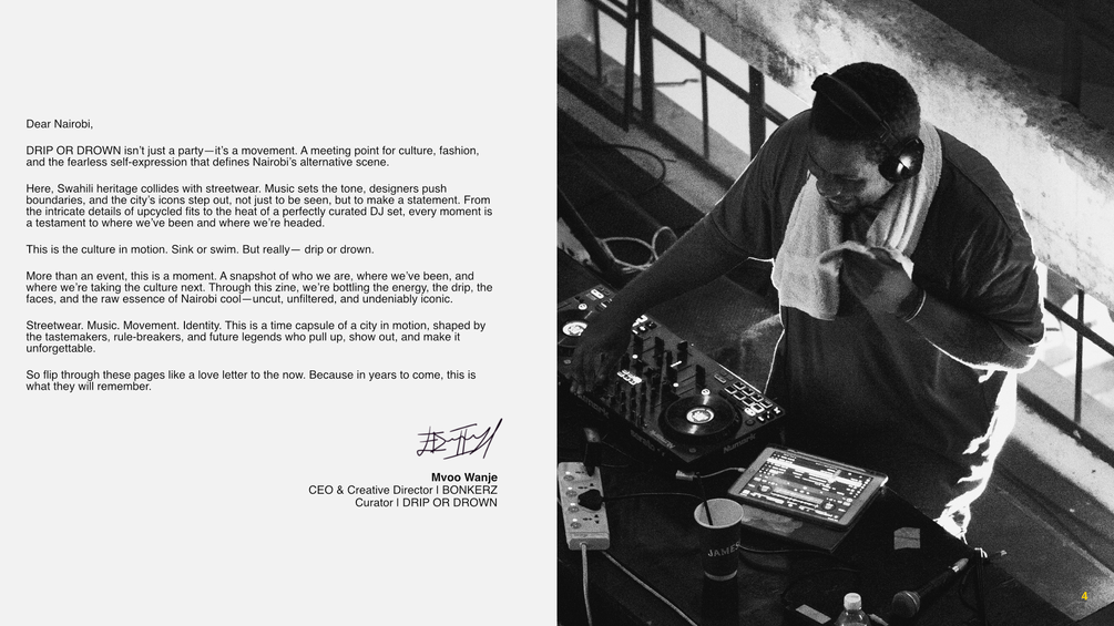 DRIP OR DROWN EDITION I - a zine by cthru