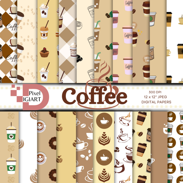 Pixel DigiArt Printables