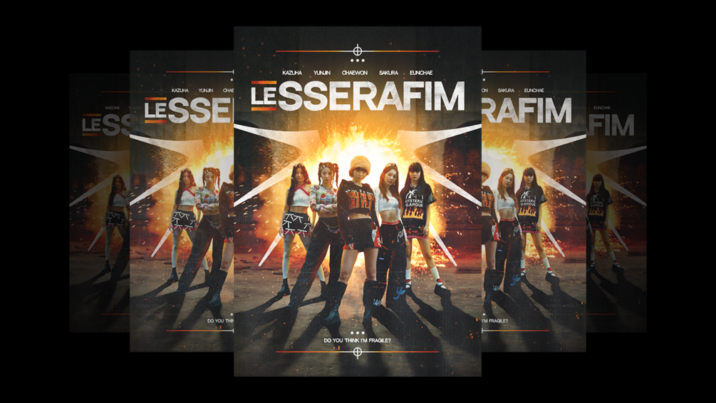 LE SSERAFIM POSTER