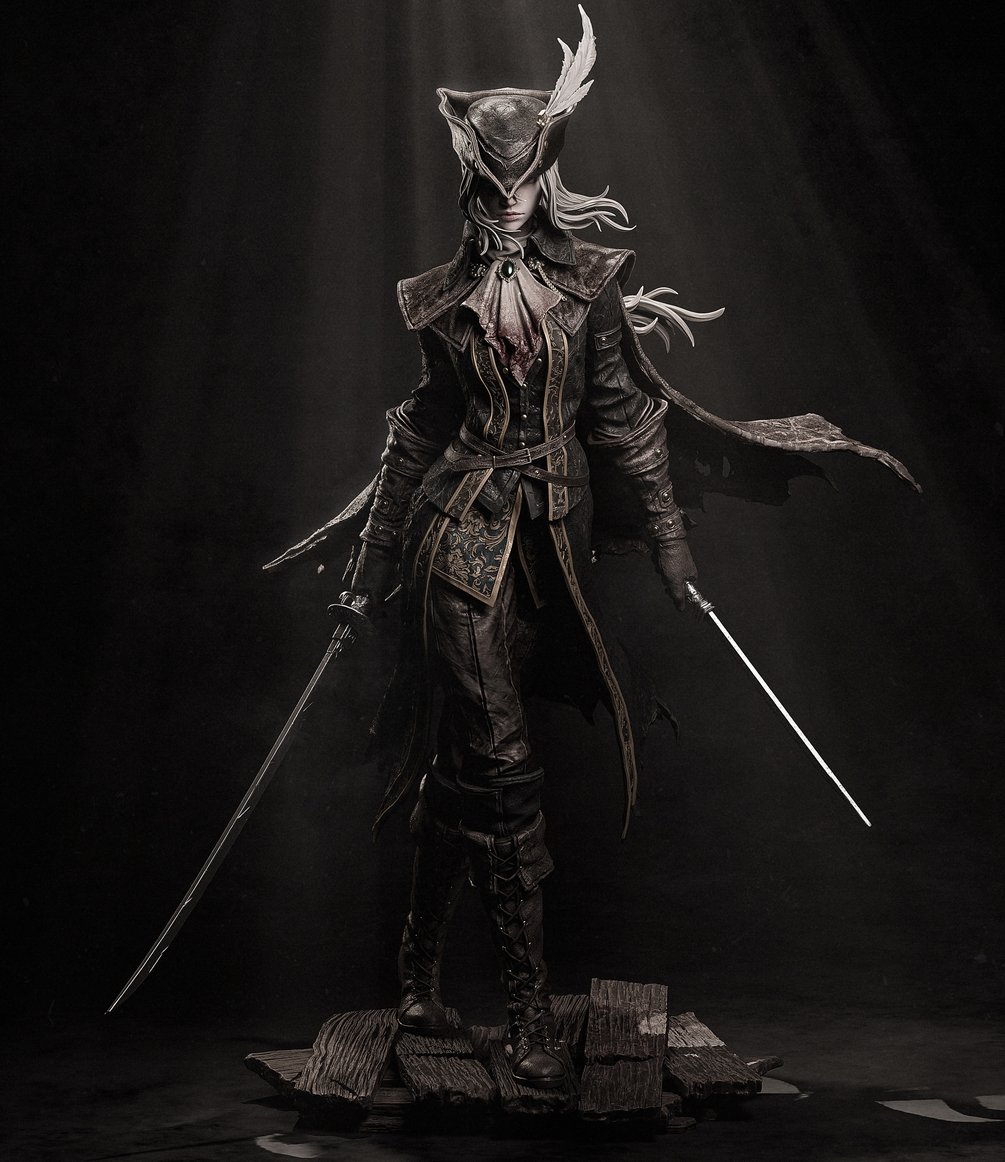 Lady Maria 3D Print