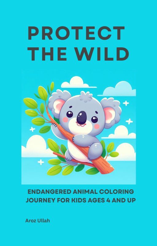 Protect the Wild: Endangered Animal Coloring Journey For Kids Ages 4 And Up