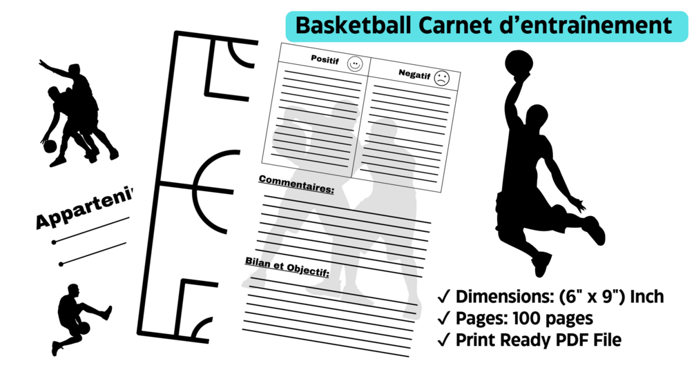 Basketball Carnet d’entraînement