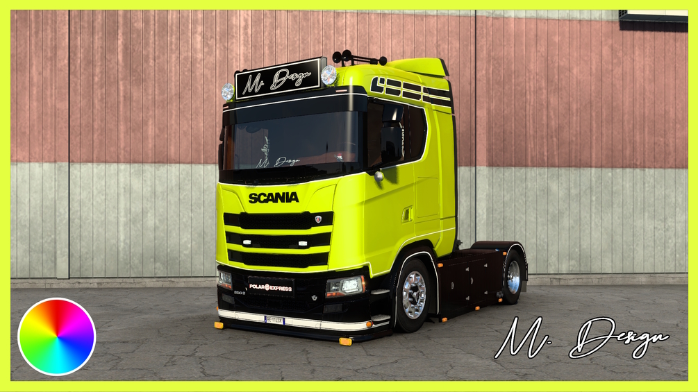 SKIN SCANIA 2016 S NG - METALLIC CHANGE COLORS - 1.49 - ETS2