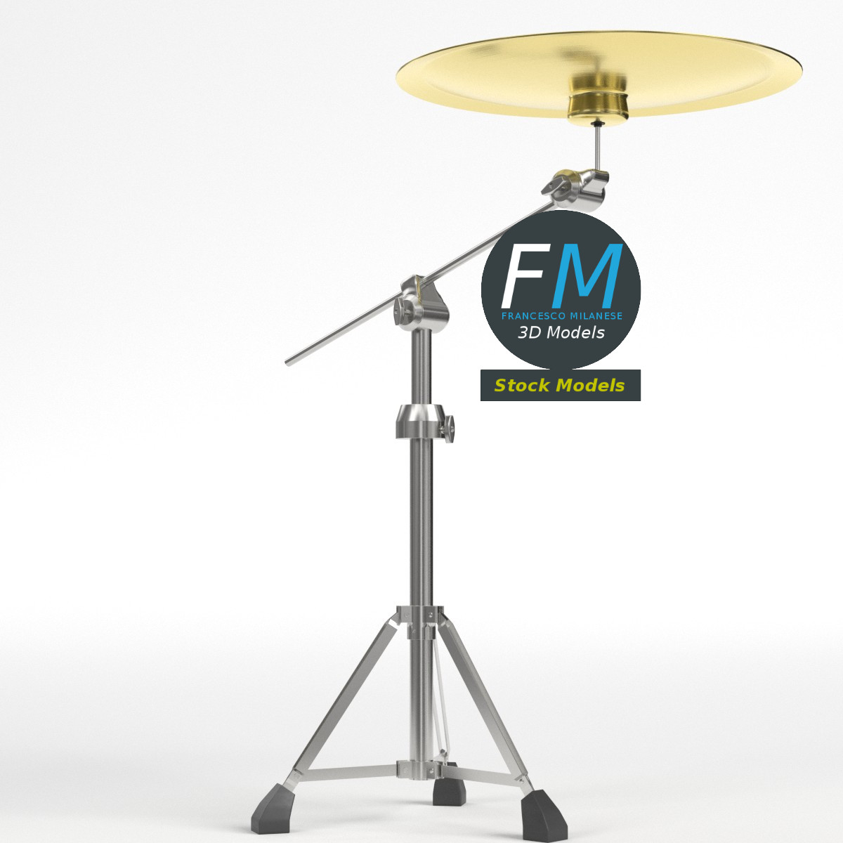 3D MODEL - China cymbal