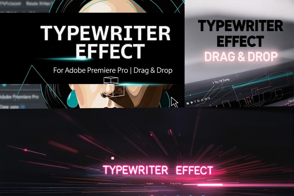 Typewriter Drag-&-Drop Effect