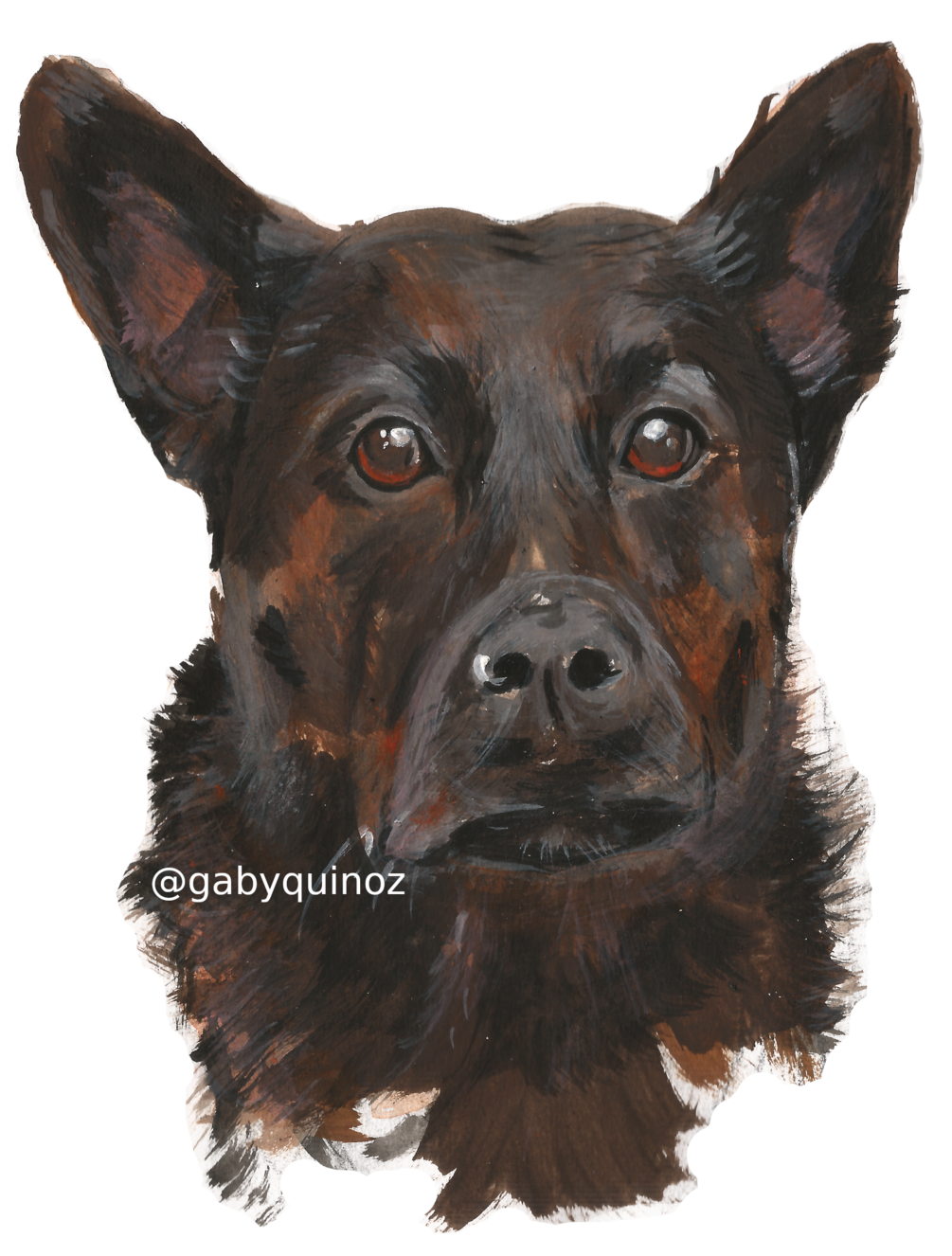 [Commercial Rights] Unnamed Dog Illustration