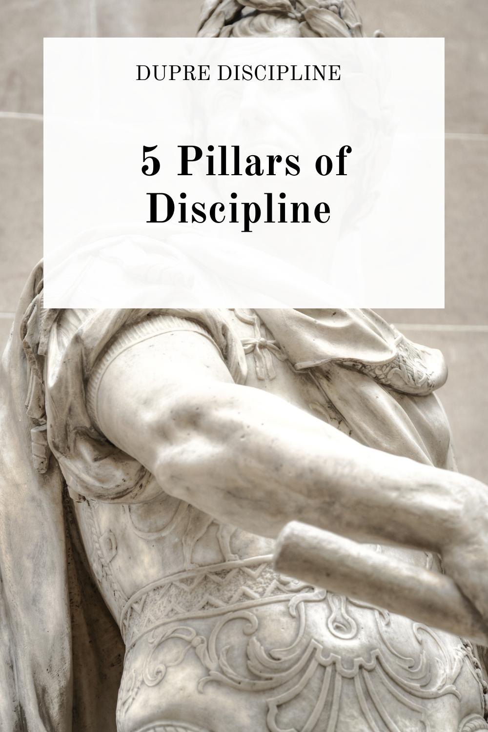 5 Pillars of Discipline