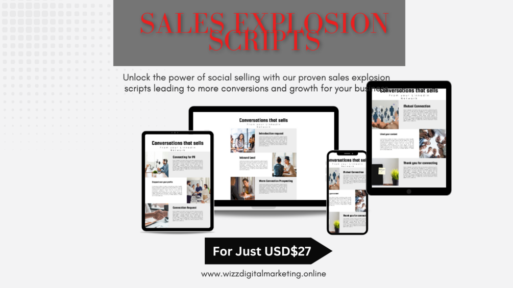 Social Selling Scripts- Get more sales via the DMs