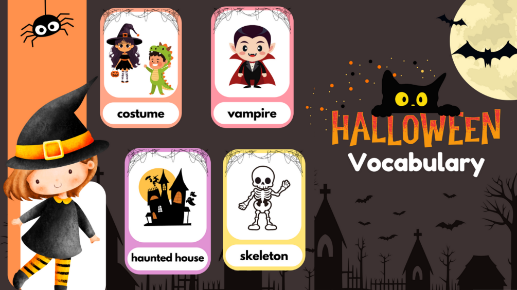 Halloween Vocabulary Flashcards