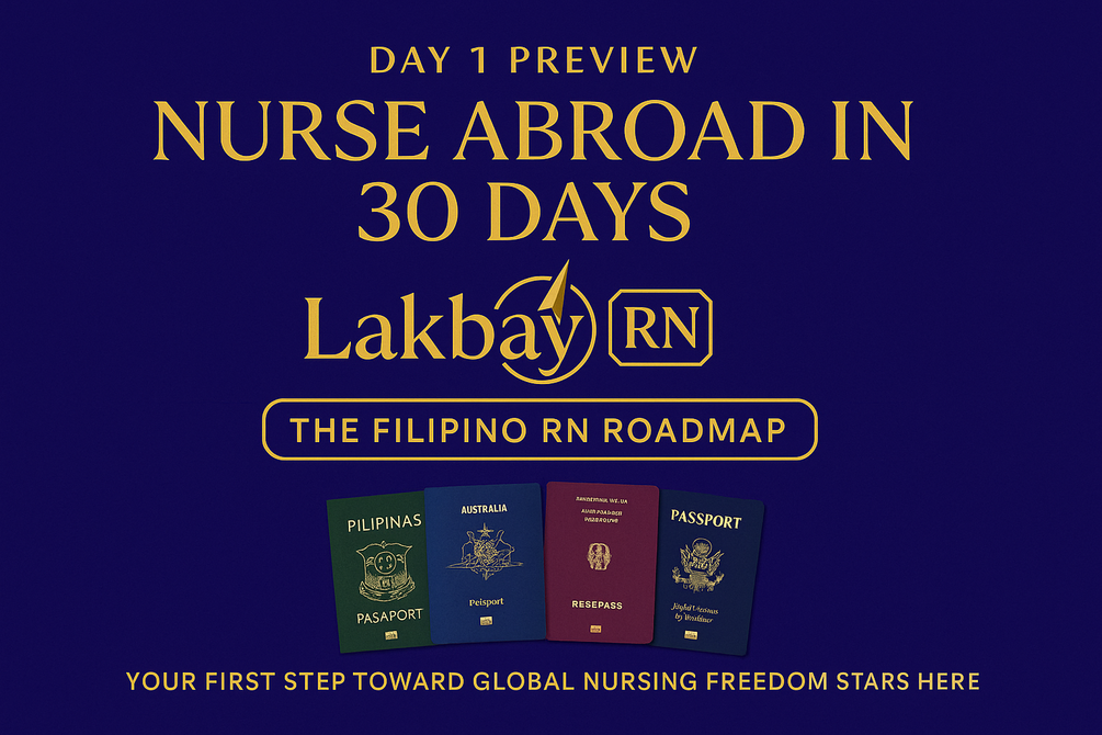 FREE Visa-Ready Checklist Pack for Filipino Nurses