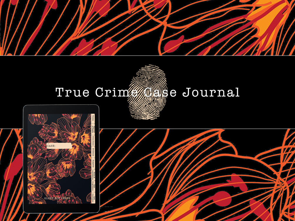 Digital True Crime Case Journal: Amaryllis (for iPad, Goodnotes, etc)