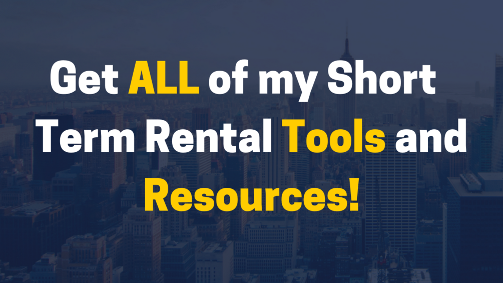 Get ALL of my STR Tools!!!