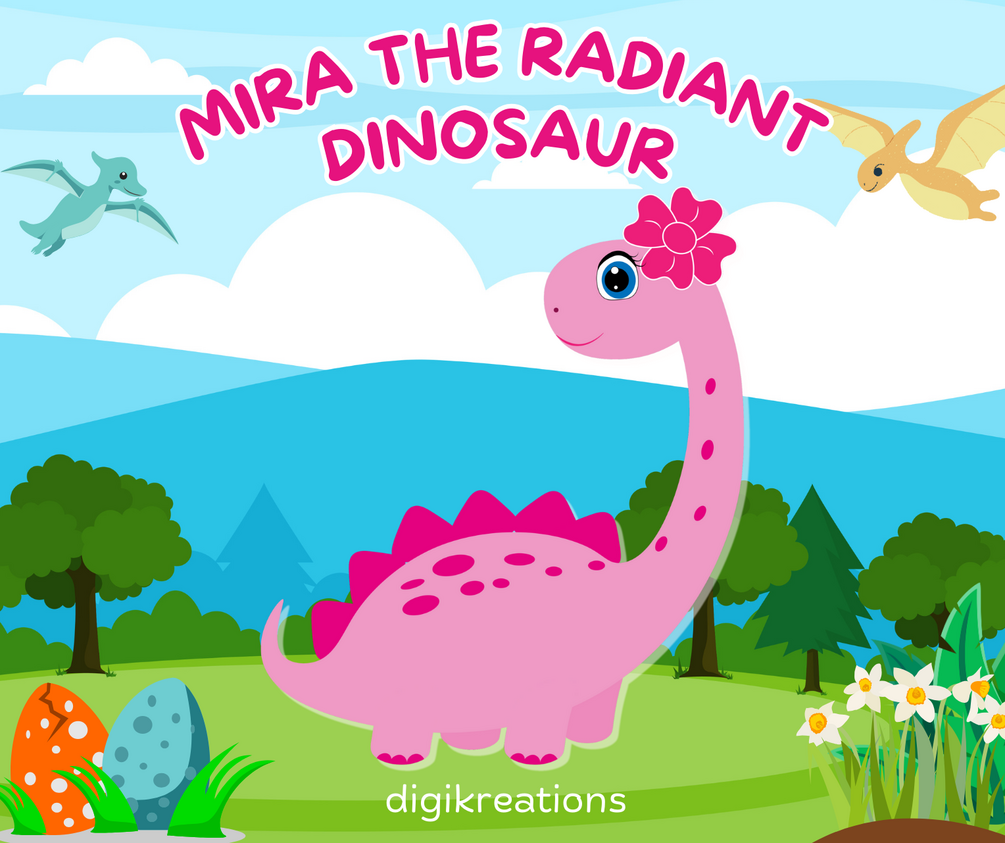 Mira the Radiant Dinosaur Story Book