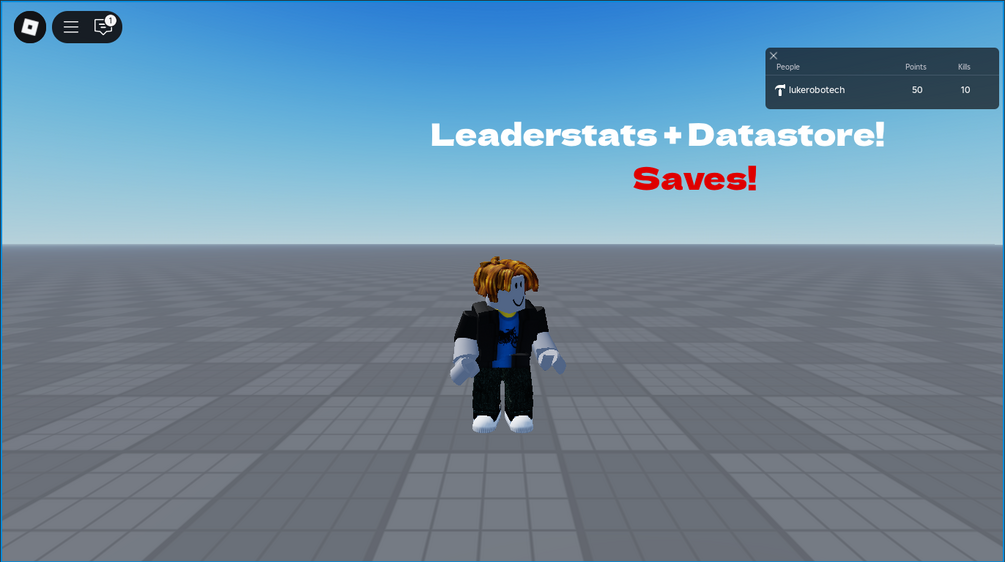 Leaderstat + Datastore System