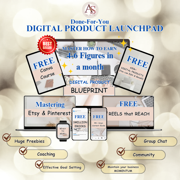 DIGITAL PRODUCT LAUNCHPAD -Asr Creative