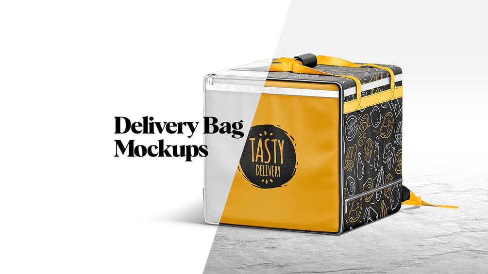 Delivery Bag Mockups
